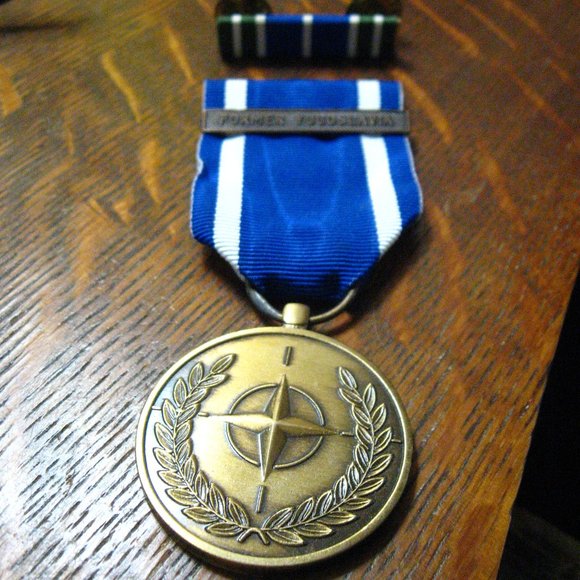 NATO | Accessories | Nato Former Yugoslavia Peace Medal Ribbon Bar ...